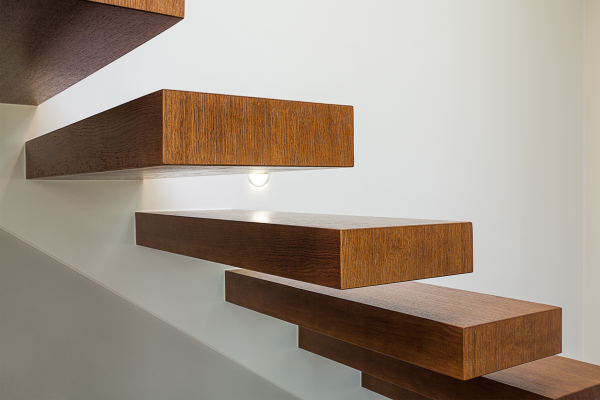 Scale in legno a Roma Giuliani Parquet